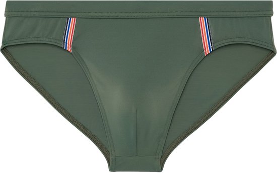 HOM Nautical cup swim mini briefs - heren zwemslip - kaki groen | bol