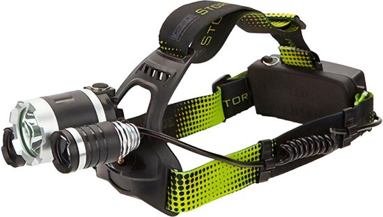 Summit Hoofdlamp Stormforce Hoofdband 250 Lumen Zwart/groen | bol.com
