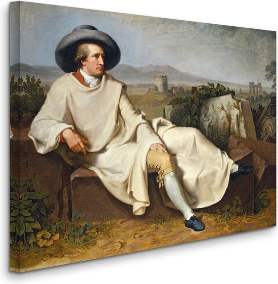 Johann Heinrich Wilhelm Tischbein - Goethe in the Roman Campagna ...