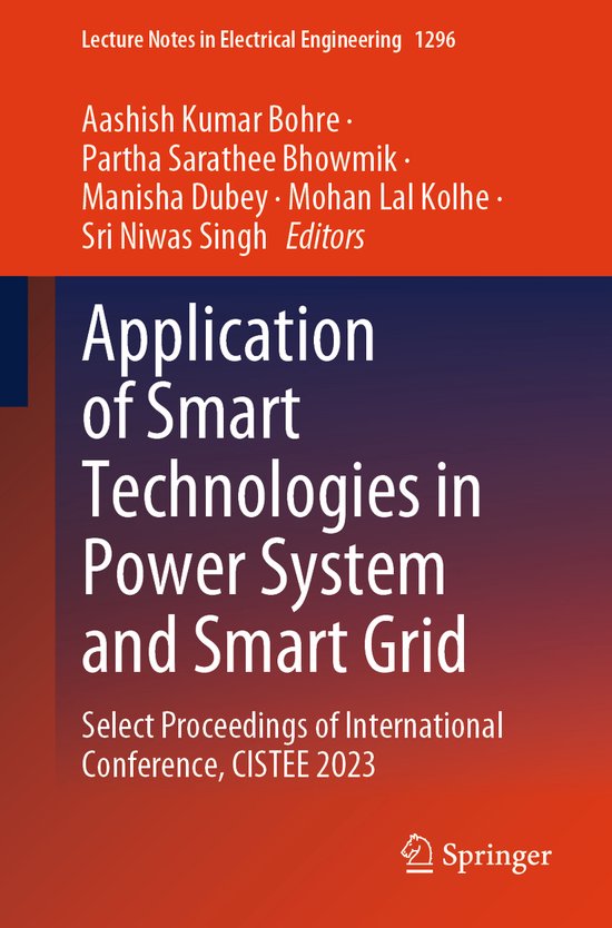 Lecture Notes in Electrical Engineering- Application of Smart ...