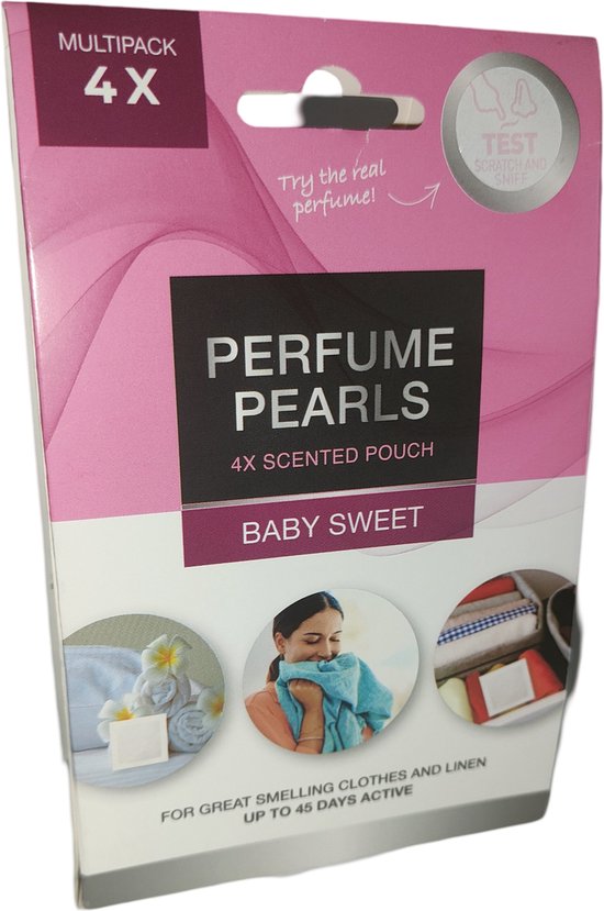 PERFUME PEARLS | Scent Pouch | geurzakjes |BABY SWEET| Geurbuiltjes ...