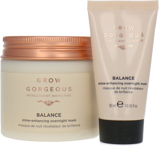 Grow Gorgeous Balance Shine-enhancing Overnight Mask - 230 ml | bol