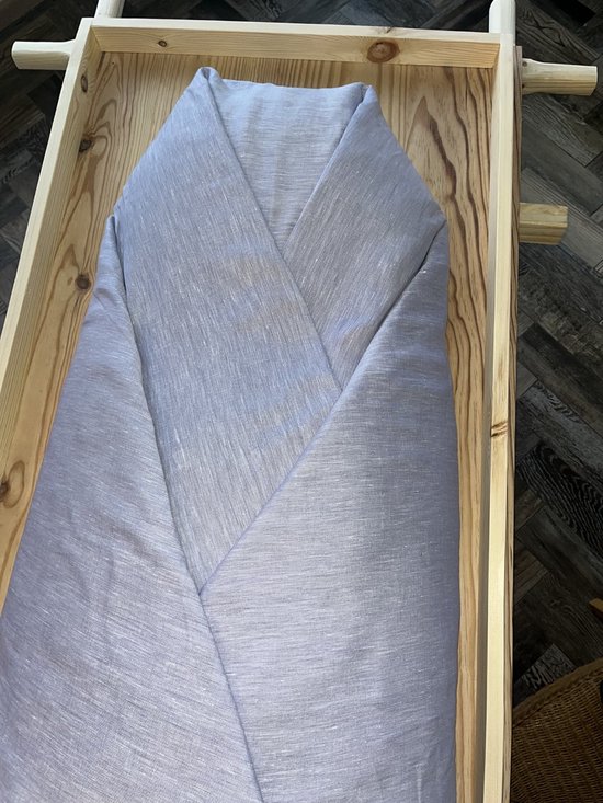 wade lijkwade wikkeldoek hennep biologisch katoen duurzaam ecologisch ...