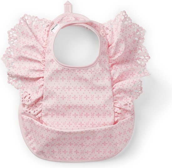 Elodie slab -Slabbetjes - Slabbertjes baby - Slab - Embroidery Anglaise ...