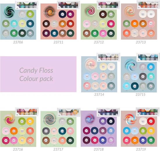 Scheepjes Candy Floss colour pack 10x20gr PASSIONFRUIT | bol