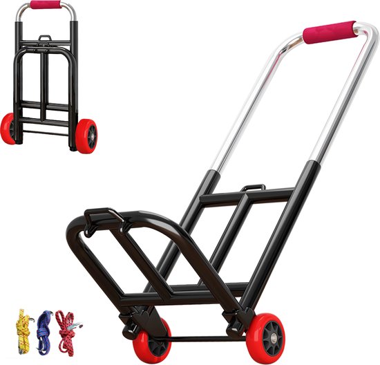 Inklapbare Steekwagen - 40KG - Transportwagen Verstelbaar en Volledig ...