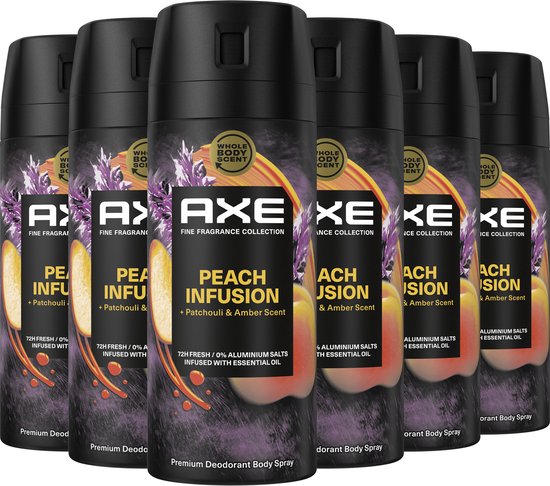 AXE Fine Fragrance Collection Premium Deodorant Bodyspray - Peach ...