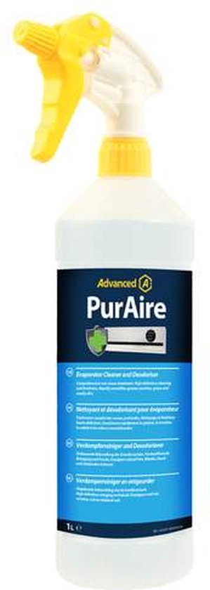 Advanced PurAire verdamper reiniger in sprayfles van 1 liter | Airco ...