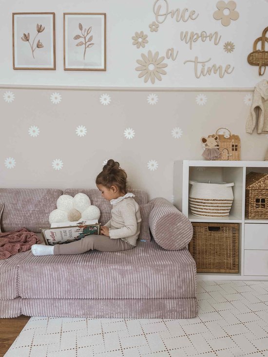 XXL Modulaire bank - Speelsofa- Rib Velvet - Lavender Comfort ...