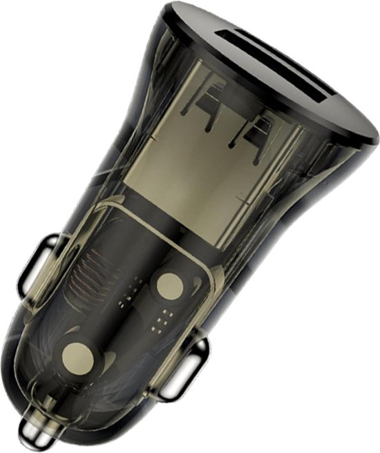 USB-C Car Charging Adapter - Auto Super Fast Charger Double Port ...