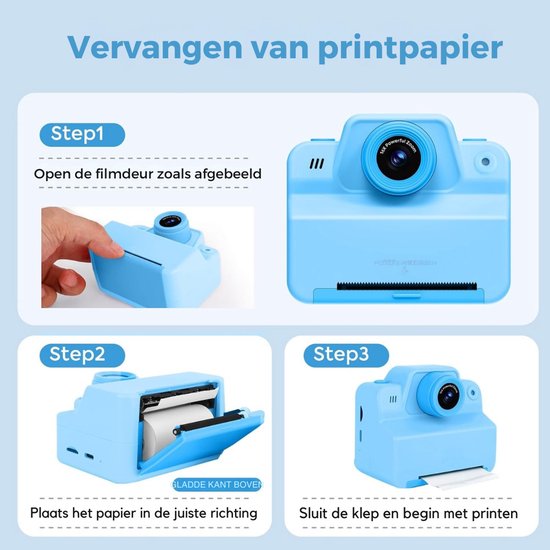 Digitale Kindercamera - Kids Camera 1080p – Vlogcamera - Interactief ...