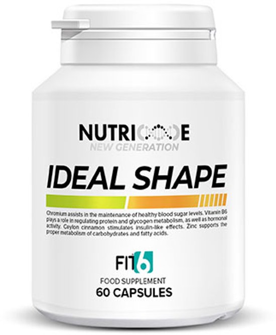 Nutricode Ideal Shape + Weight Blocker - Afvallen en strakker in je vel - Chitosan | bol