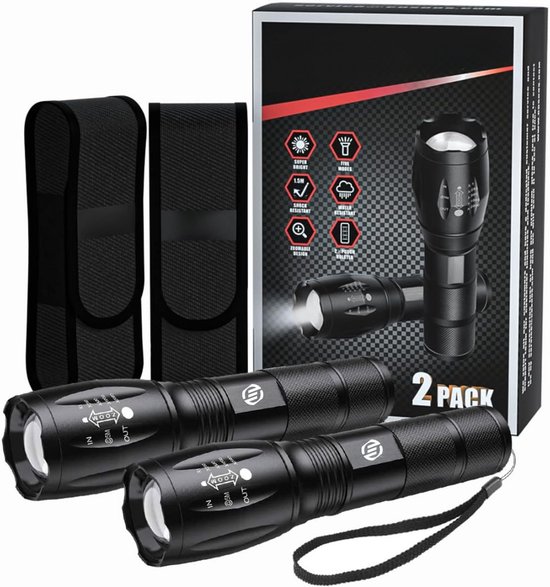 Zaklamp - Militaire Zaklamp Oplaadbaar - Militaire - Militaire Hoofdlamp | bol