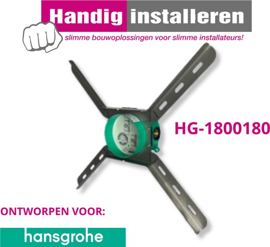 Handig Installeren - Mal Universeel - Ontworpen voor HansGrohe HG ...