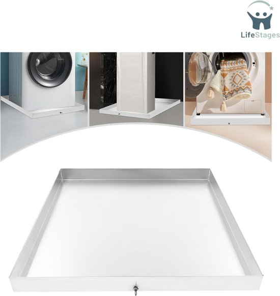 LifeStages - Lekbak Wasmachine - Wasmachinebak - Roestvrijstalen ...