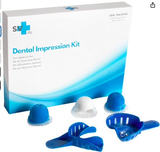 Flexibele prothese bovenkaak - op maat gemaakt - Boven - kunstgebit ...