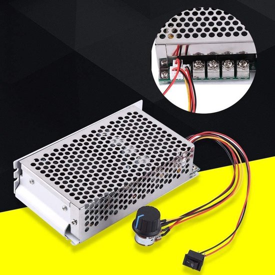 Speed Controller - DC 10-50V 100A 5000W PWM Speed Controller Board Motor Control... | bol