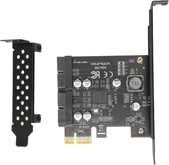PCIE USB 3.2 Uitbreidingskaart - USB C - PCI Express-kaart - 5Gbps - High Speed -... | bol