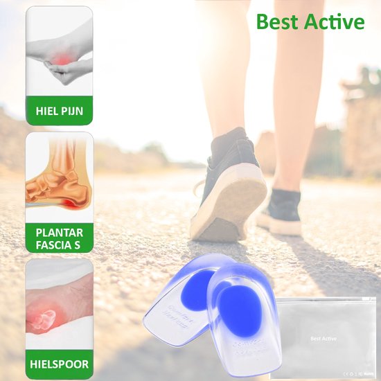 Best Active - Hielspoor Zooltjes - Hielbeschermers - Inlegzolen ...