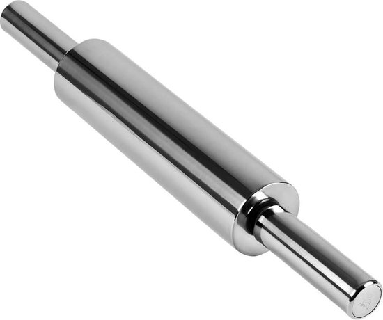 Deegroller - roestvrij staal - geschikt voor bakken - 1 stuk - 48 cm | bol