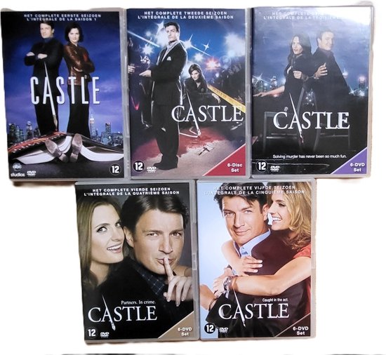 Castle Seizoen 1 t/m 5 [ 5 aparte boxxen ] (Dvd), Nathan Fillion | Dvd ...