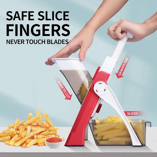 Groentesnijder, voor eens en altijd Verstelbare Groentesnijder Genius ...