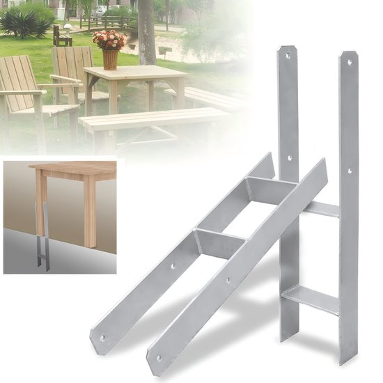 2X Post Support 111MM H Anchor - H-anker - H Form Post Support - H ...