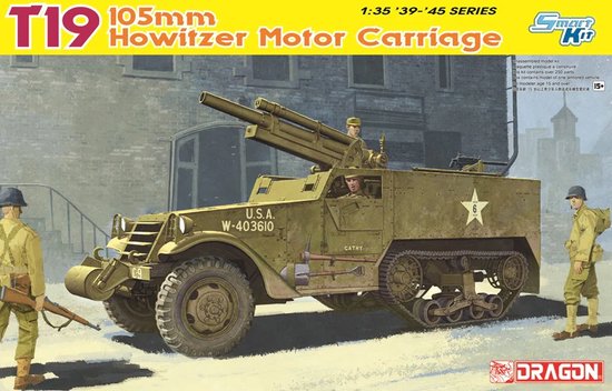 Dragon Modelbouwpakket Militaire voertuigen - 6496 M3 Half Track - T19 ...