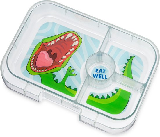 Yumbox panino tray 4 vakken dino | bol