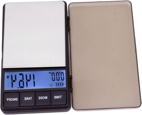 Espressoweegschaal Met Timer 1000 G X 01 G Voor Precieze Koffiemetingen ...