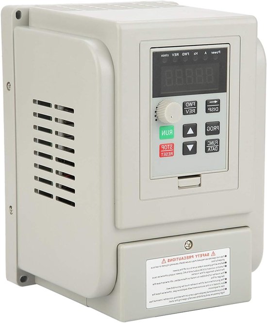 220V 1.5kW 8A Variabele Frequentie Aandrijving Eenfase Snelheidsregelaar VFD voor... | bol