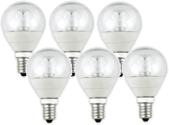 Calex E14 3 Watt P45 Led Crystal Kogellamp 2700K - 6 stuks | bol