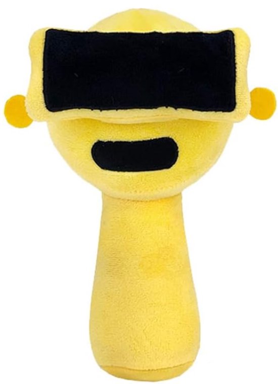 Topknuffels® - Garnold Sprunki Pluche Knuffel 20 cm – Yellow Geel ...