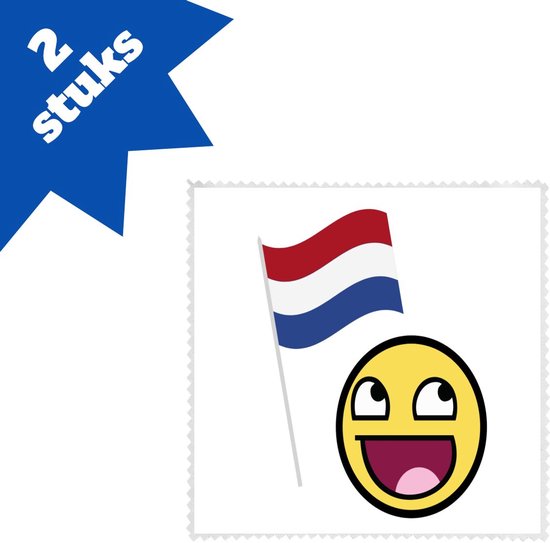Akyol - nederlandse vlag smiley brillendoekjes - Nederland ...