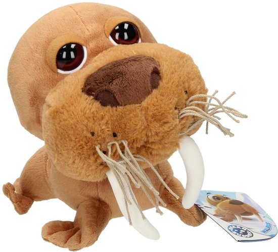 Knuffel Big Head Pluche Walrus, 21cm | bol
