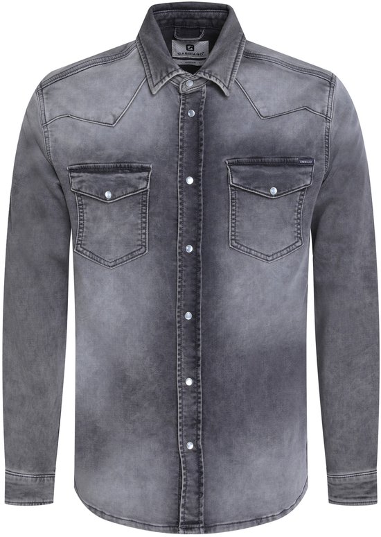 Gabbiano - Heren Overhemd - 335536 - 202 Grey | bol