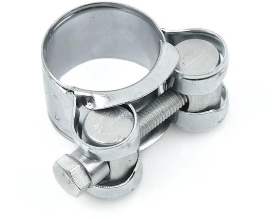 GEKO Klembeugel - robuust ontwerp - 25-27 mm - staal - set van 10 stuks ...