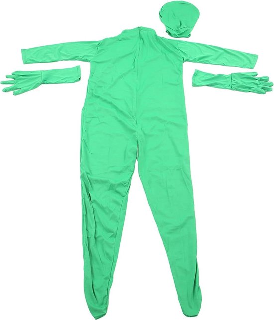 Green Chromakey Bodysuit Body Split Design for Photo Video Photography ...