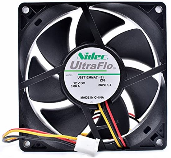 9025 92mm U92T12MMA7-51 fan 12V 3wire 3P ultra quiet computer CPU ...