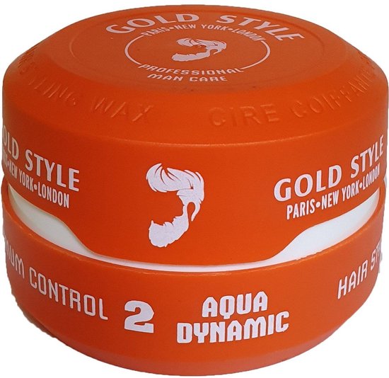 Gold Style Aqua Dynamic Hair Styling Wax 2 - 150 ml | bol
