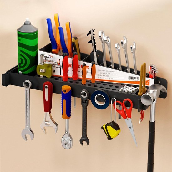 Wand-organizer voor garage gereedschapsorganisatie en opbergrek met ...