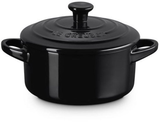 Le Creuset Mini-braadpan Ebbenzwart 14cm | bol