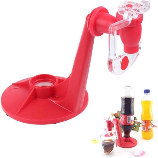 Drankfles Omgekeerde Drinker Kunststof Drankdispenser Tappen Cola ...