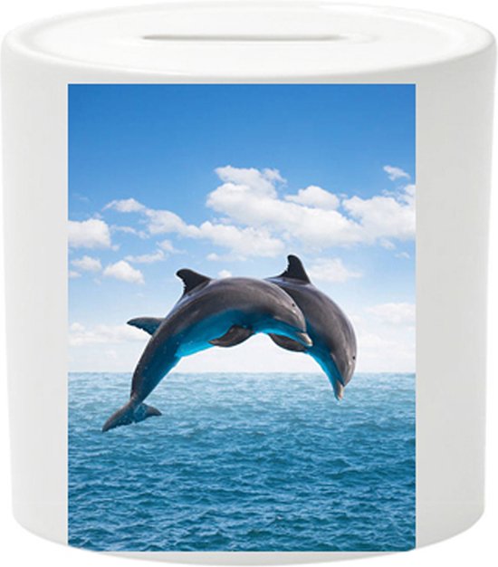 Spaarpot - 2 Dolfijnen | bol.com