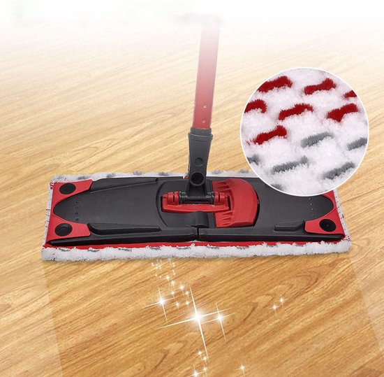 2x Navulling Vloermop Dweil geschikt voor Vileda UltraMax, 1.2 Spray en ...