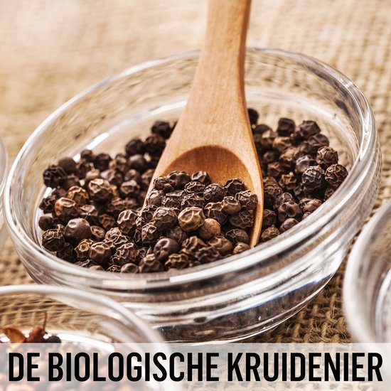 De Biologische Kruidenier - Zwarte Peperkorrels - 300gr - Biologisch ...