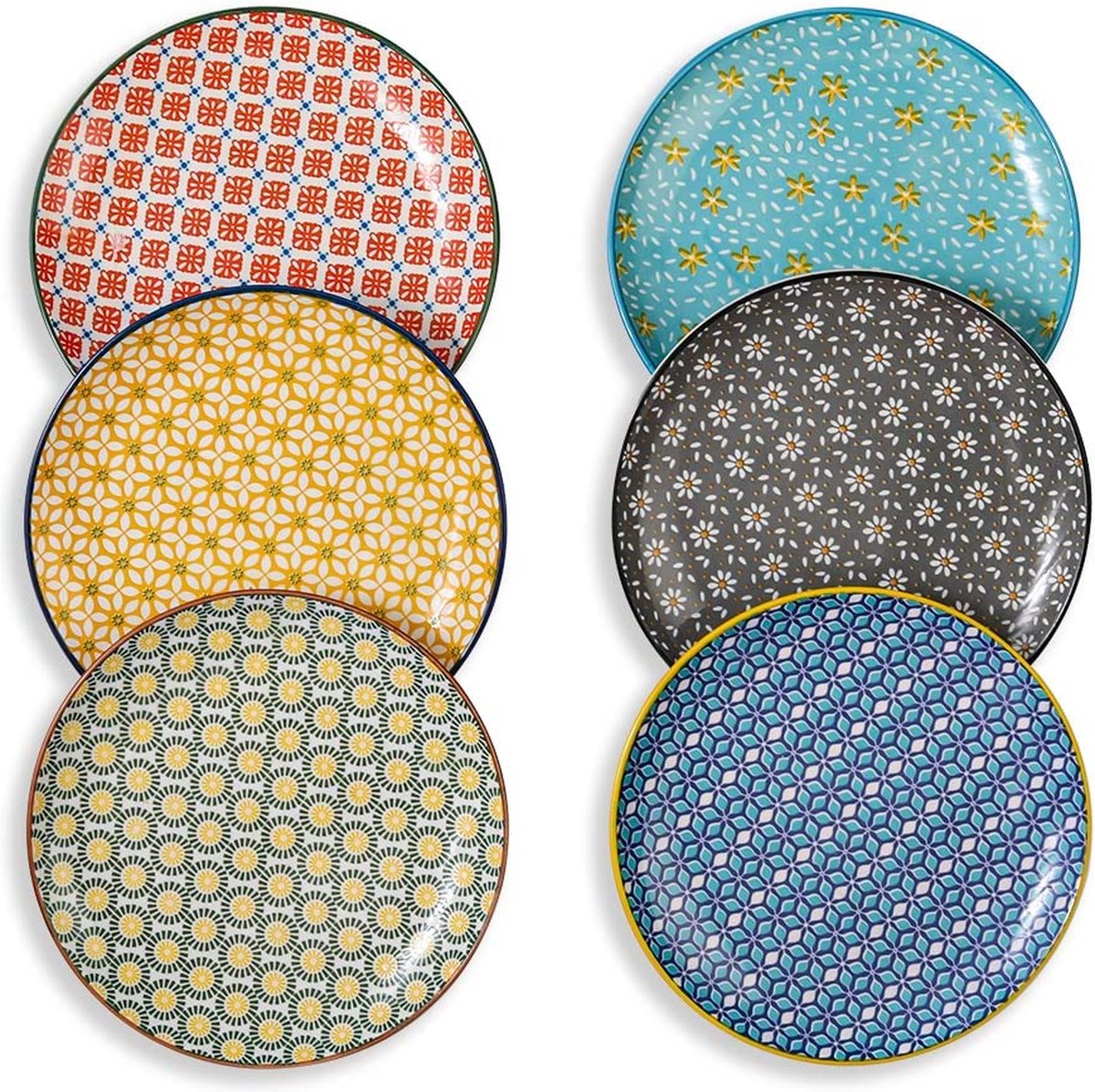 assiette en porcelaine, petite, assiettes petit-déjeuner, assiette ...