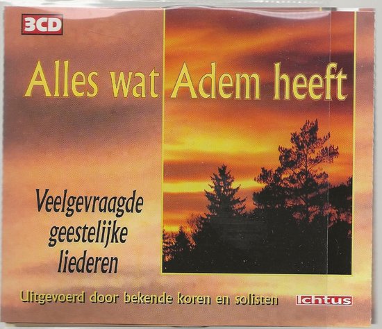 ALLES WAT ADEM HEEFT / GEESTELIJKE LIEDEREN, zie foto | Muziek | bol.com