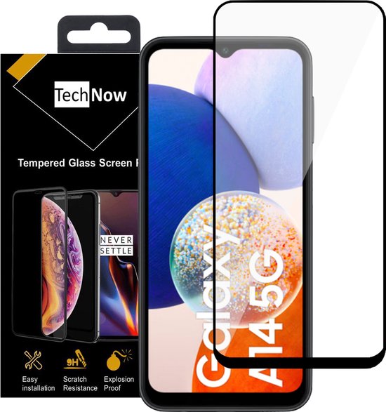 Samsung A14 5G Screenprotector – Samsung A14 5G Full Screen Protector ...
