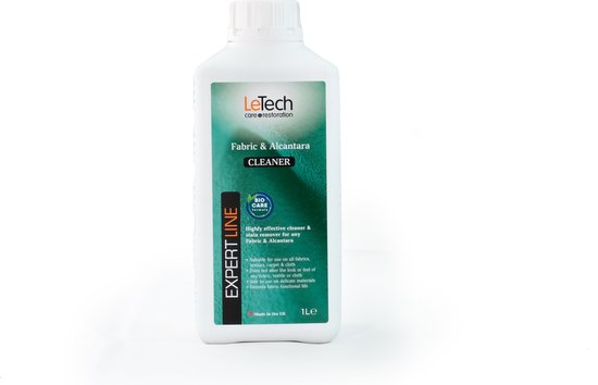 LeTech Stof & Alcantara Reiniger cleaner - leer reiniger 1000ml ...